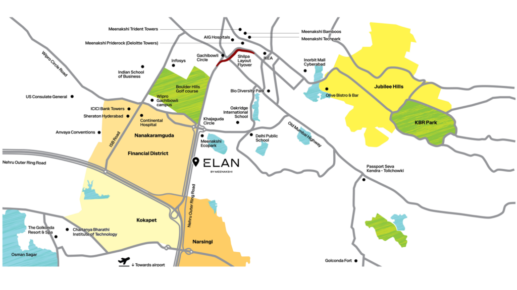 Ultra-Luxury Apartments In Kokapet | Elan by Meenakshi